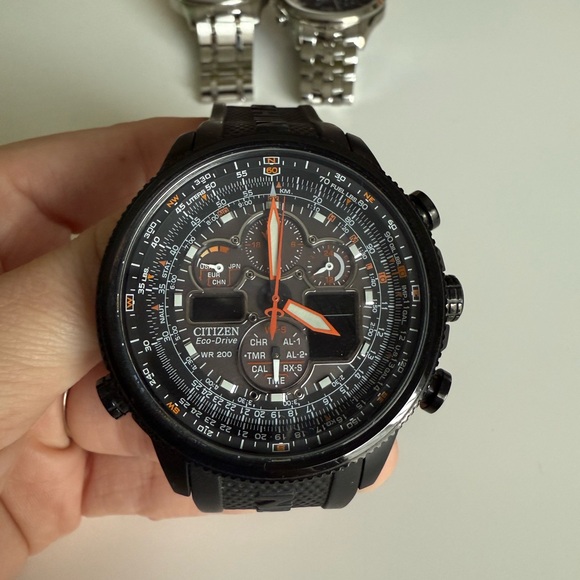 Citizen | Accessories | Citizen Mens Promaster Navihawk Ecodrive Pilot Watch Atomic Time ...